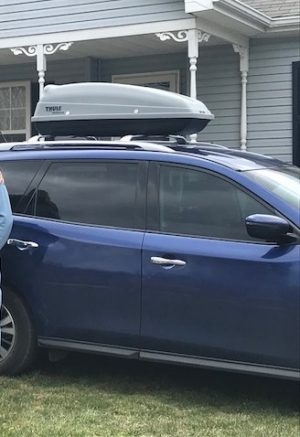 Thule Sidekick 682 Rooftop Carrier Cargo Box Rental