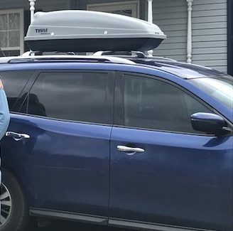 Thule Sidekick 682 Rooftop Carrier Cargo Box Rental